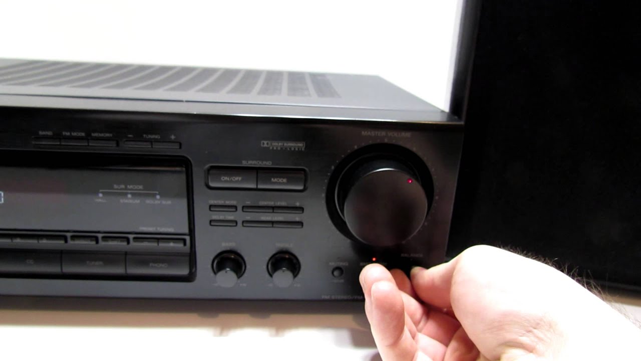 Sony STR-D665 AM/FM Stereo A/V Receiver Dolby Surround - YouTube