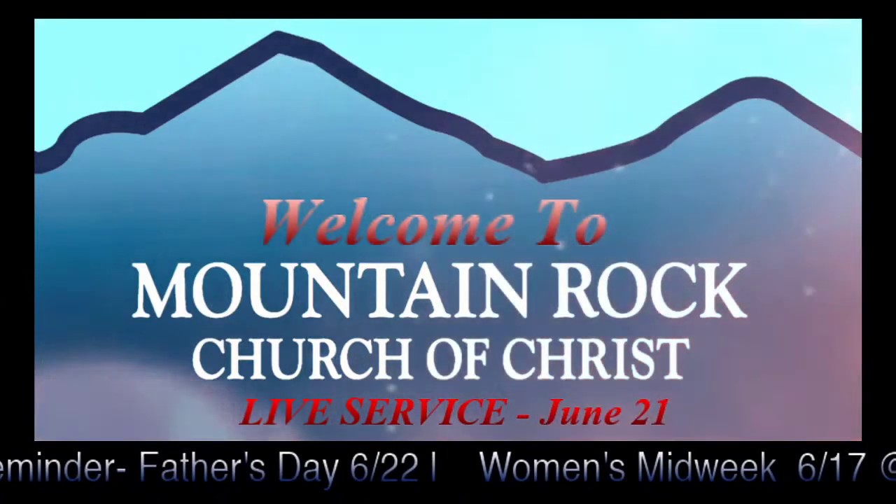 06/21/20 MRCC Live Service - YouTube