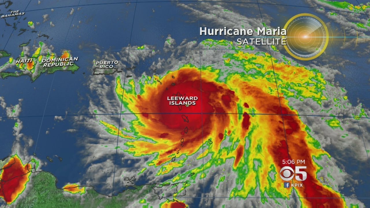 Hurricane Maria Strengthens To Category 5; New Warnings Issued In ...
