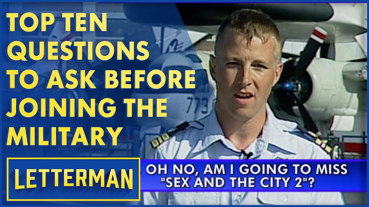 Top Ten Questions To Ask Yourself Before Joining The Military ...