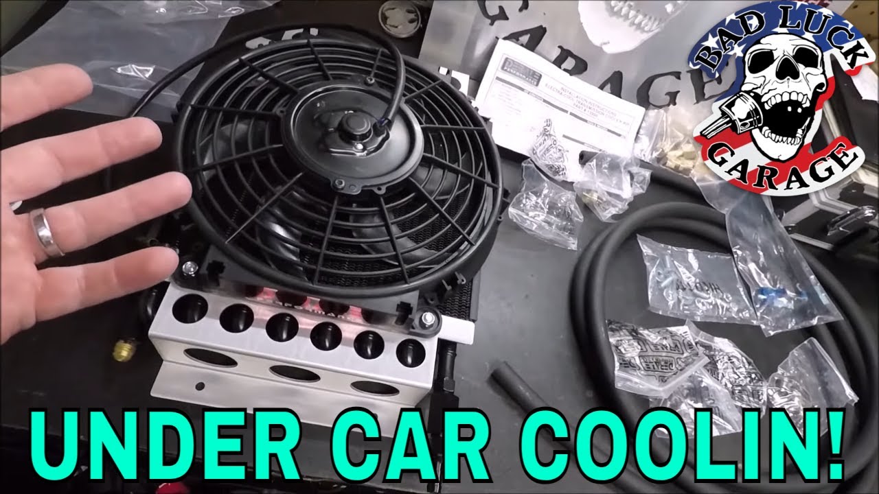 DERALE REMOTE TRANSMISSION COOLER INSTALL ON CHAOS THEORY CAMARO - YouTube