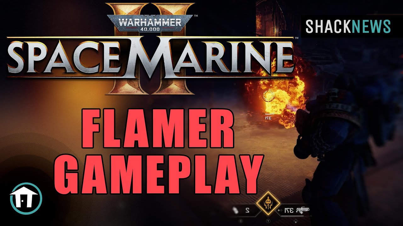Space Marine 2 - Pyreblaster (Flamer) Gameplay - YouTube