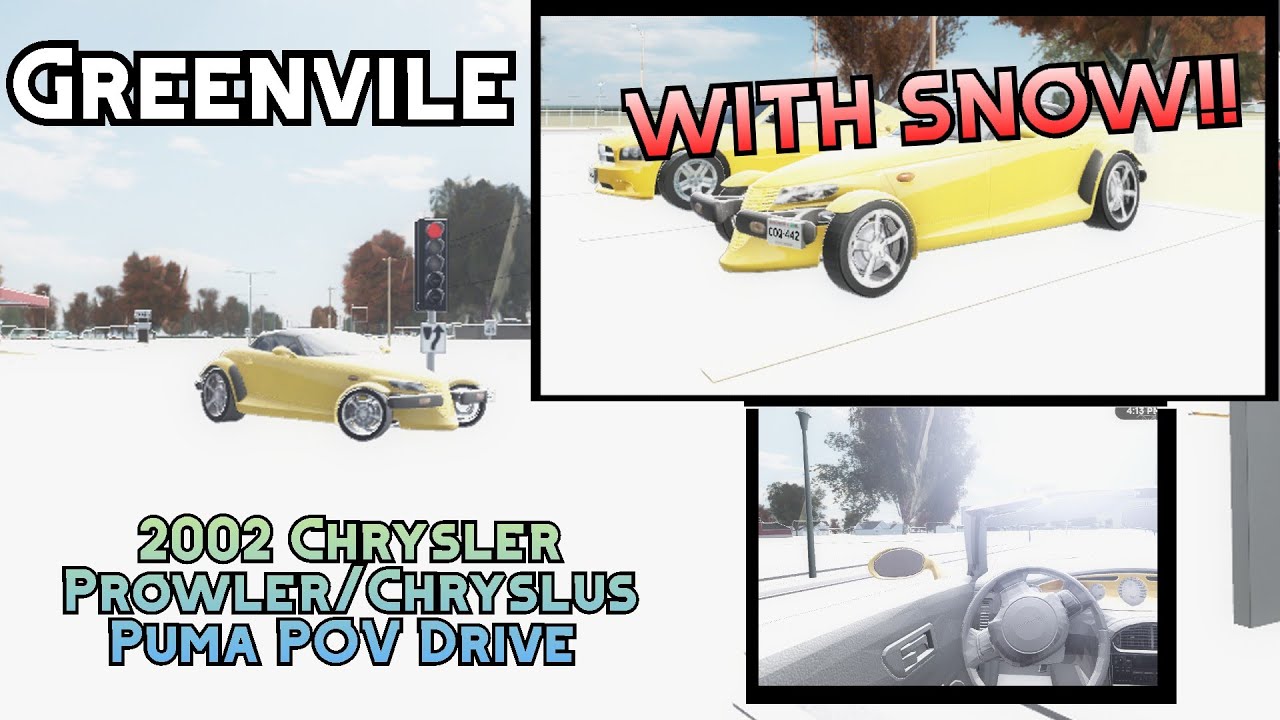 2002 Chrysler Prowler/Chryslus Puma POV Drive (WITH SNOW!) | POV Drive ...