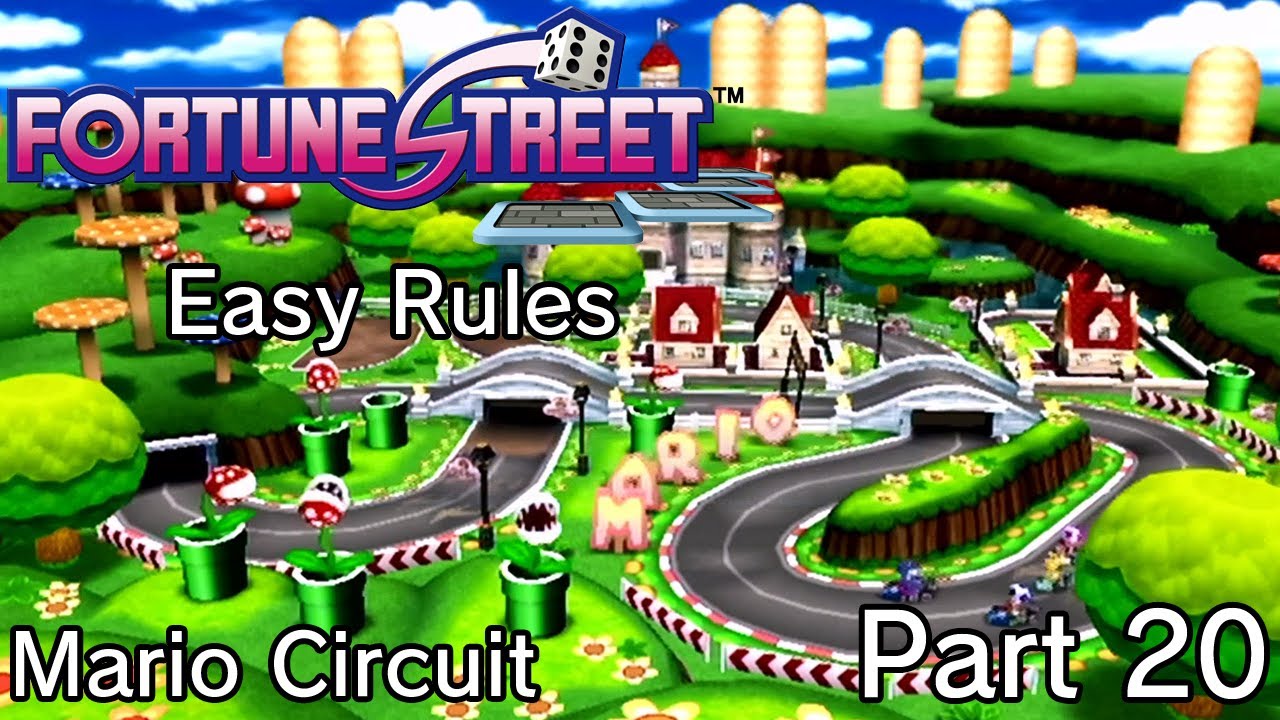 Fortune Street - Part 20 - Mario Circuit *Easy Rules* - Winner Me - YouTube