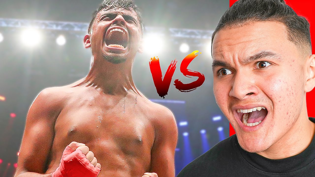 Reacting To My Next Boxing Opponent (MoneyKicks) - YouTube