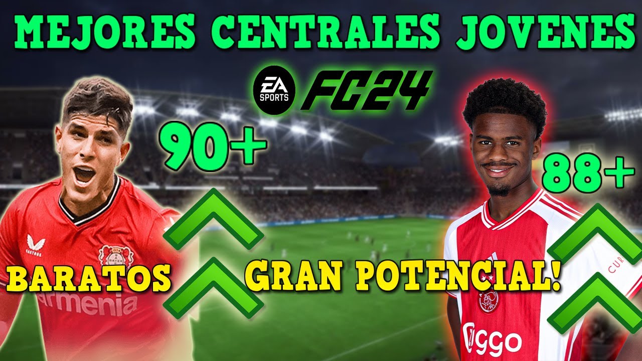MEJORES DEFENSAS CENTRALES (DFC) FC 24 MODO CARRERA / JOVENES PROMESAS ...