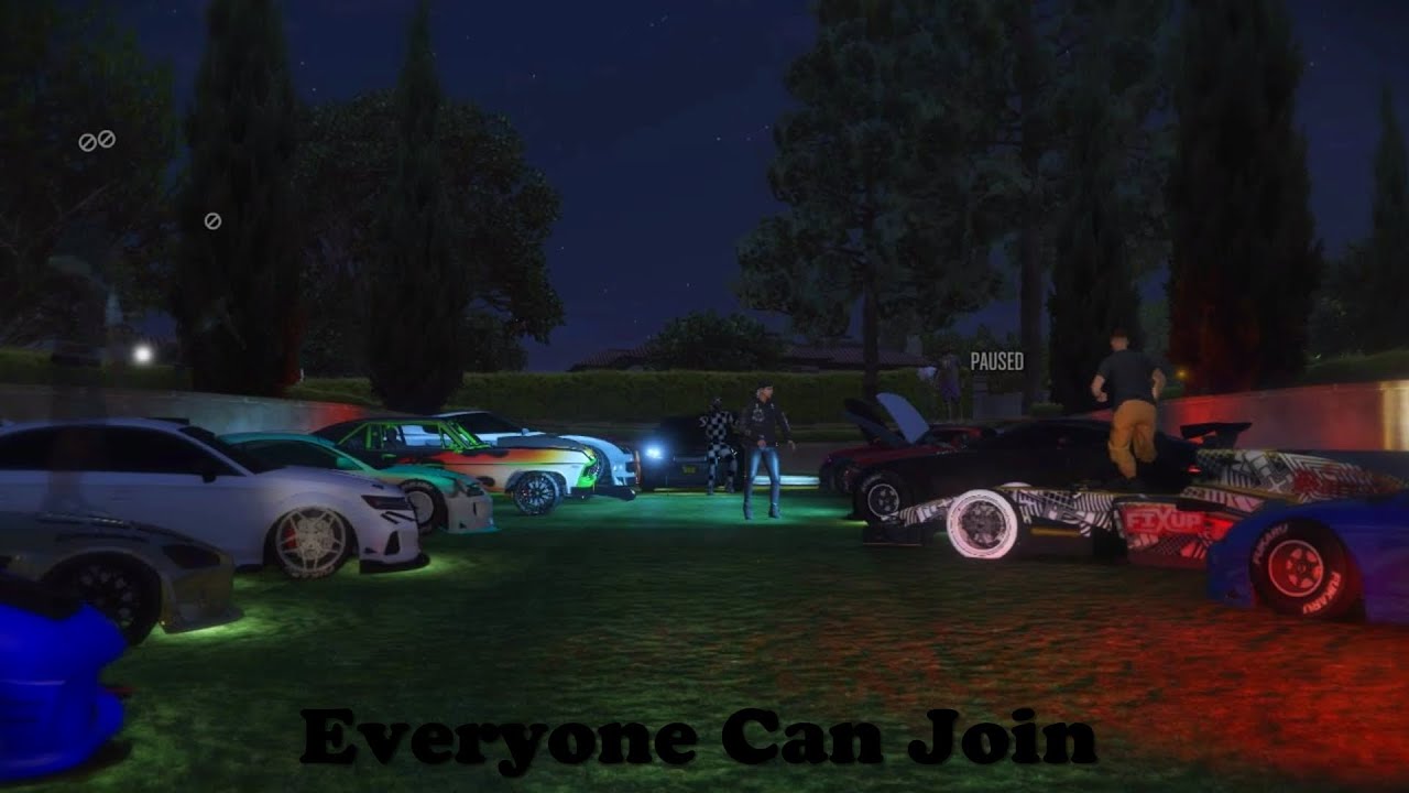 GTA 5 ONLINE CARMEET LIVE| CAR SHOW |CRUISING|DRAG RACES|PS4 # ...