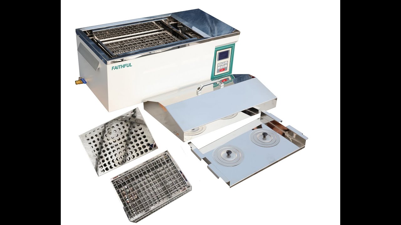 Shaking water bath/ Multifuctional water bath shaker - YouTube