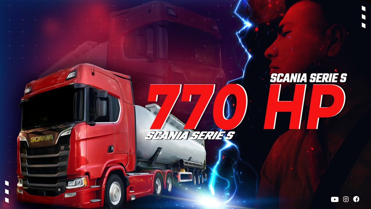 Scania serie S 770 HP con motor v8 El camión más poderoso del mundo ...