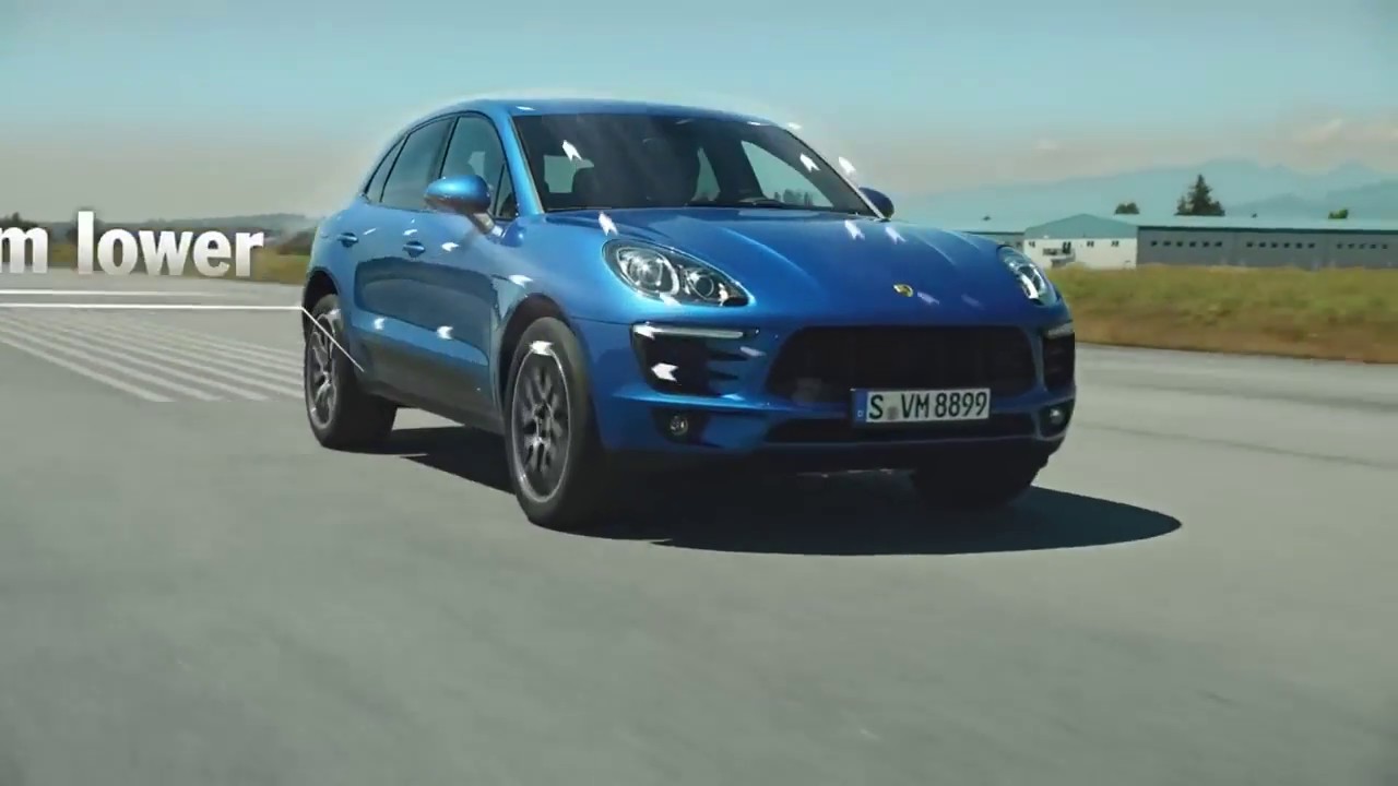 New Porsche Macan chassis - YouTube