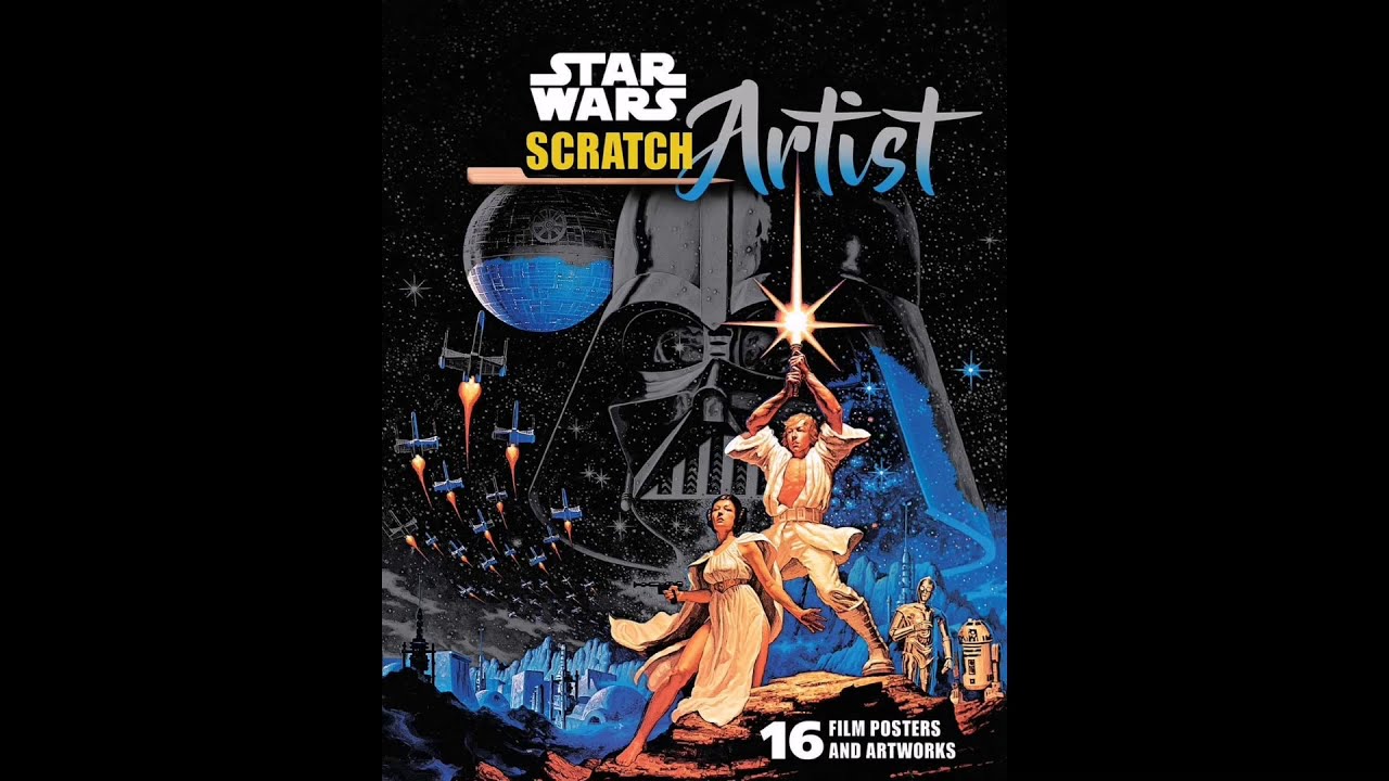 Avance del libro STAR WARS SCRATCH ARTIST - YouTube