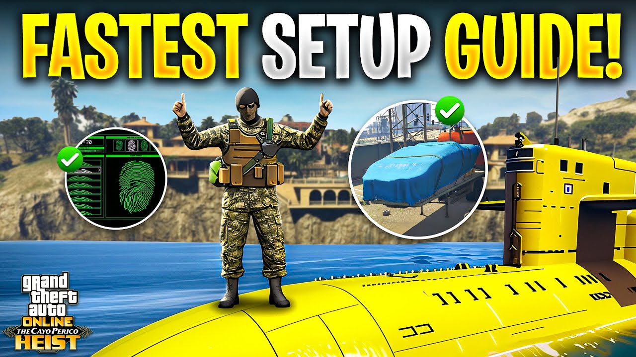 Fastest Way to Complete All Cayo Perico Setups in GTA Online 2025 - YouTube