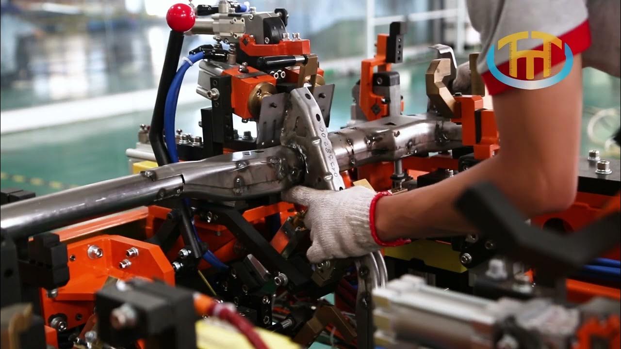 Automotive Welding Fixtures &Jigs , process by Robotic Welding - YouTube