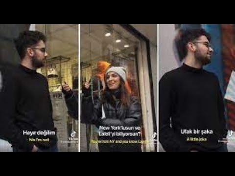 İngilizce Röportaj Yapan Muhabiri Fena Troll'leyen Türk!