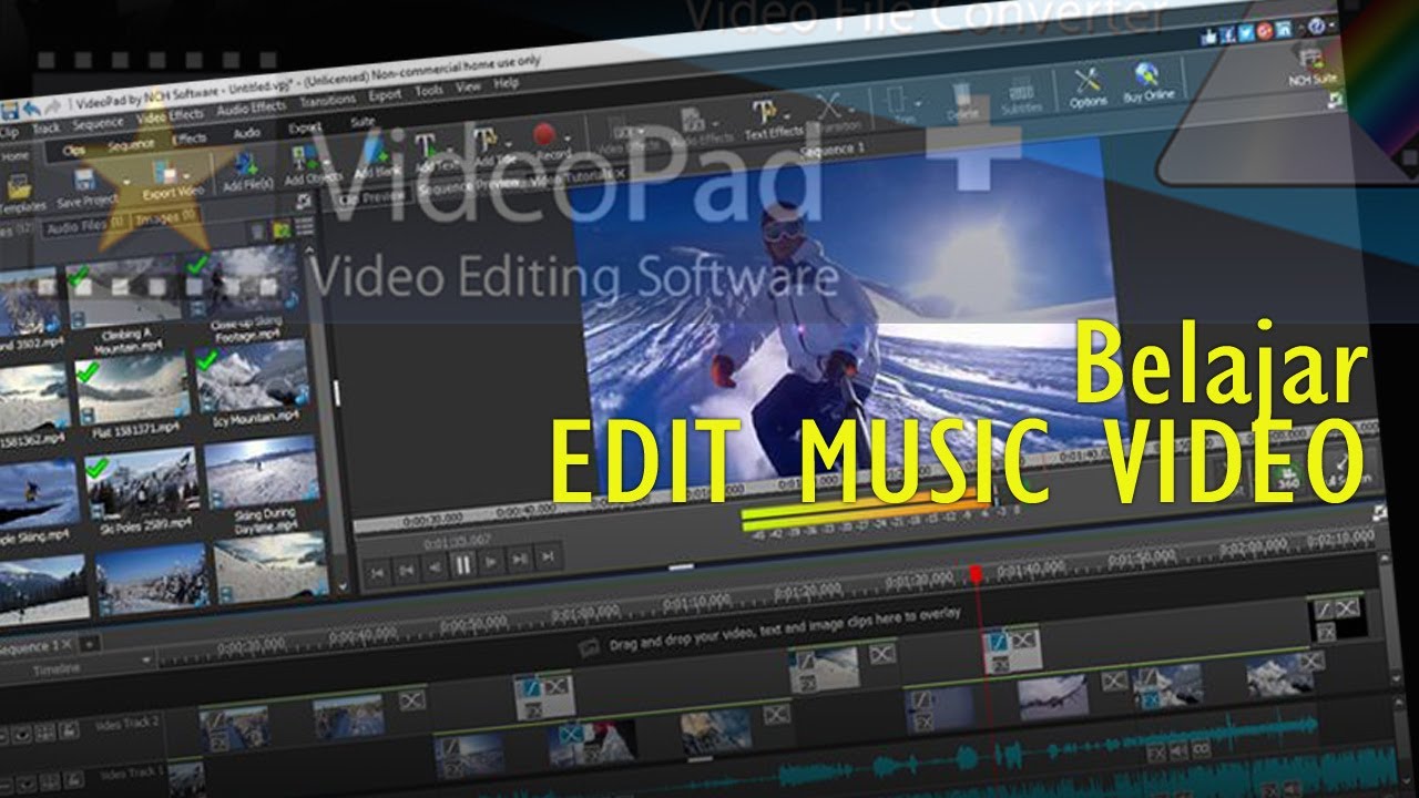 Cara Edit Video Klip Musik Dengan Aplikasi VPAD - YouTube