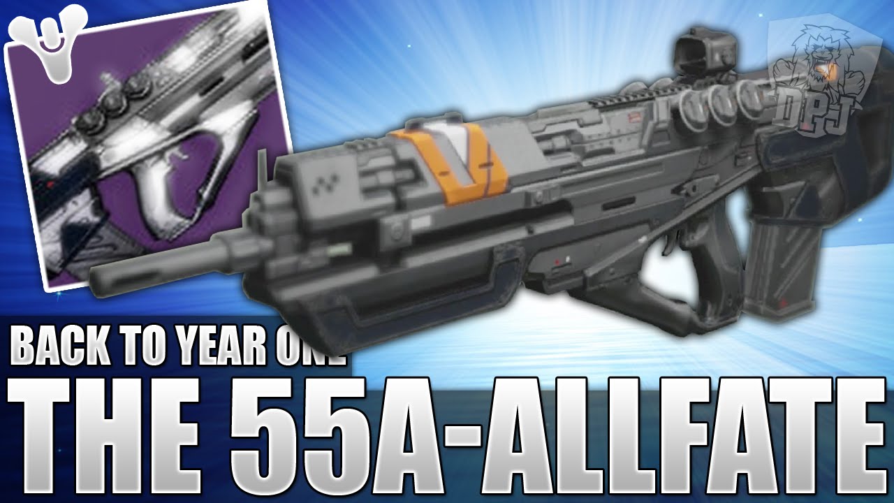 Destiny: INCREDIBLE PULSE RIFLE - Back To Year One #1 - The AMAZING 55A ...