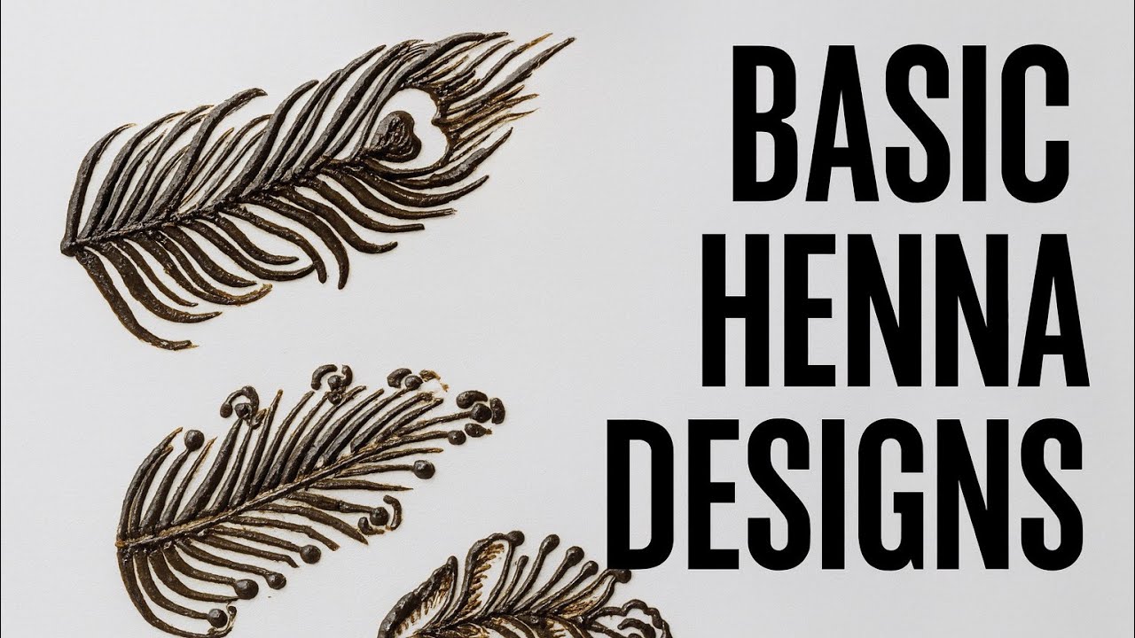 Learn Basic to Advanced Henna Vines/Leaves 🌿 Mehndi Class | Easy Mehndi ...