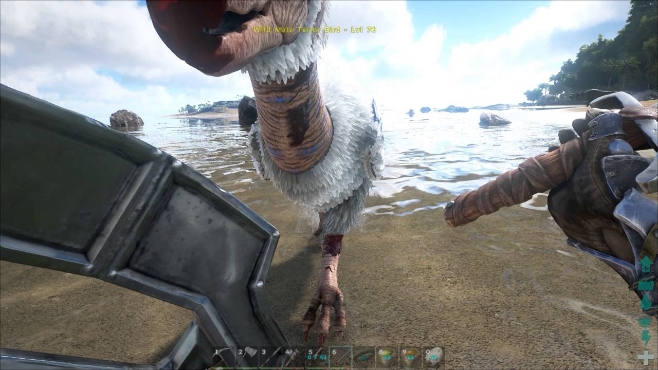 ARK: Survival Evolved - T-Rex Taming Part 1 - YouTube