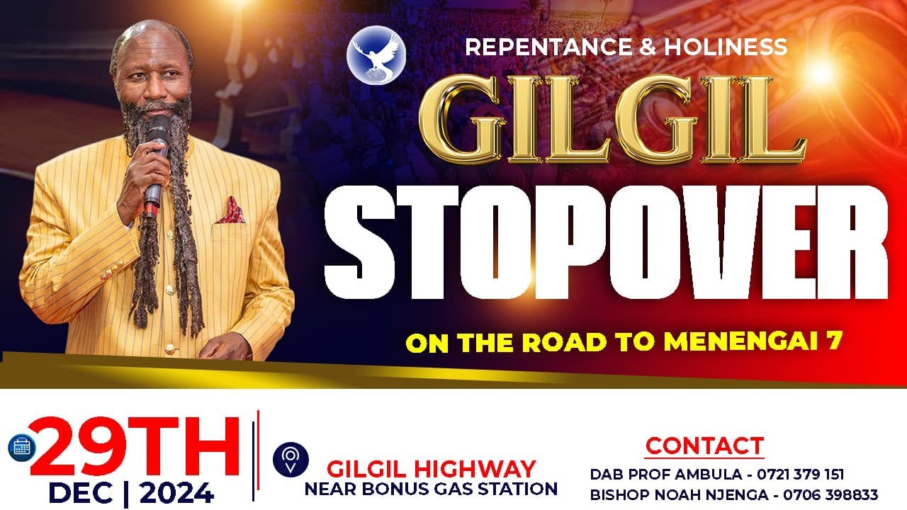 GILGIL STOPOVER | 29TH DEC 2024 | ROAD TO MENENGAI 7 - YouTube