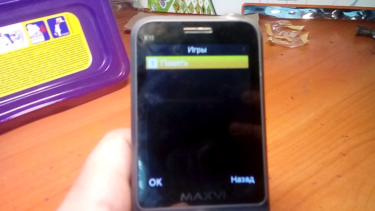 Обзор телефона MAXVI K15 - YouTube