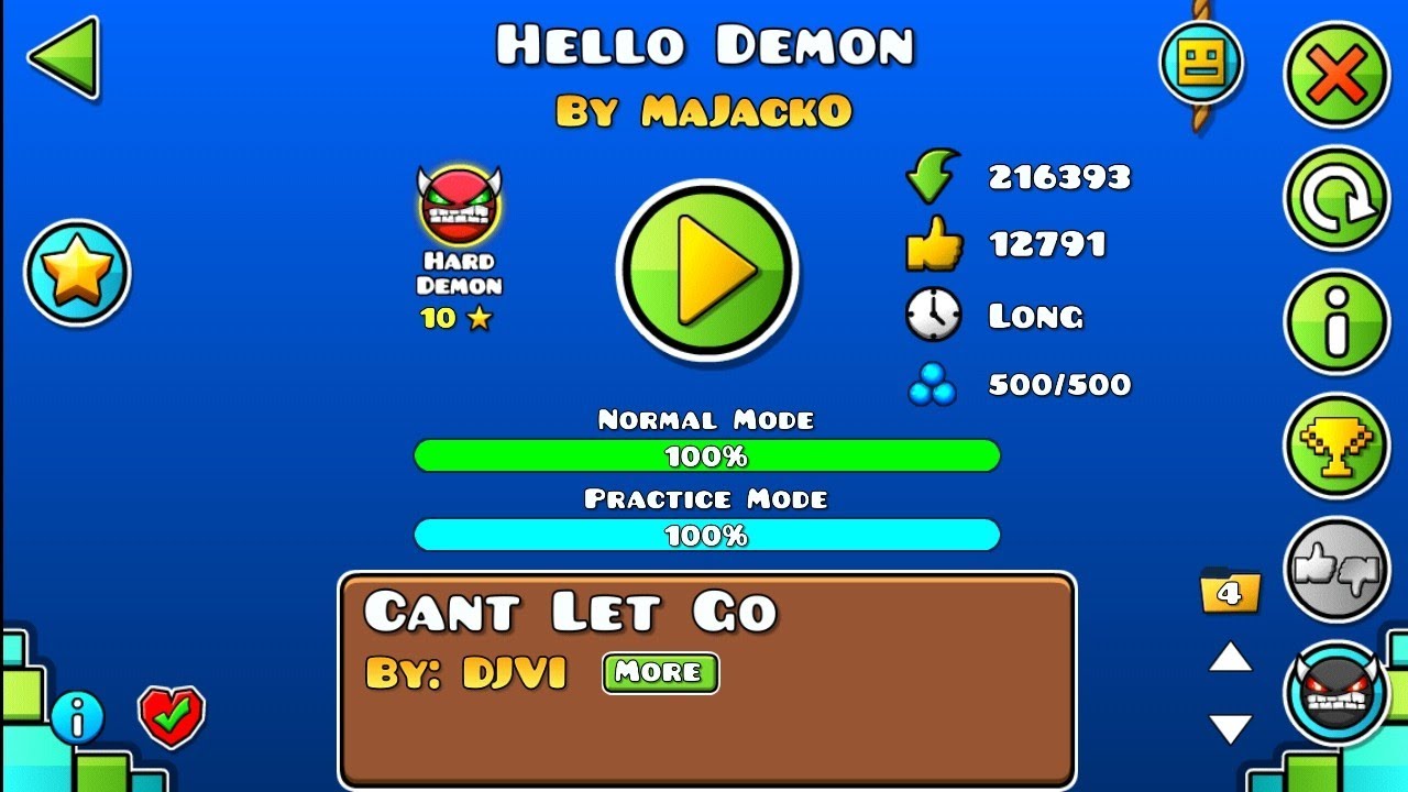 Hello Demon | Geometry Dash - YouTube