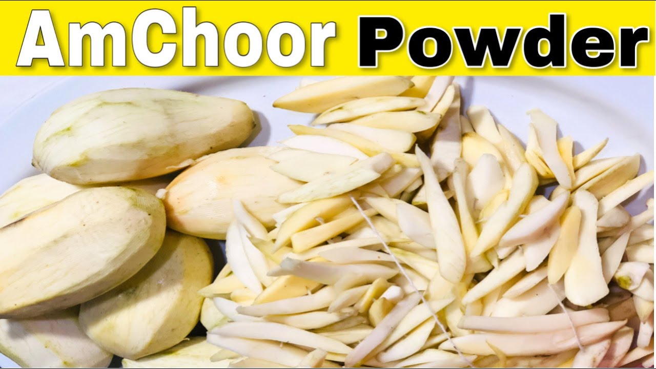 Amchoor Powder Recipe Homemade in Urdu Hindi - Cooking With Shahnaz ...