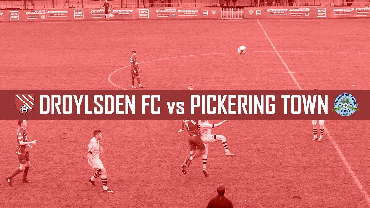 Droylsden FC vs Pickering Town Highlights (3-1) 19/10/19 Northern ...