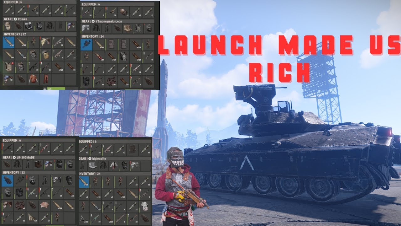 BRADLEY MADE US RICH IN HOURS -Rust console edition - YouTube