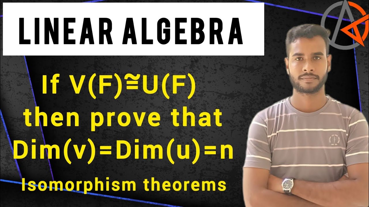 Linear algebra || Isomorphism theorems ||Bsc|| IIT JAM, CUET PG, CPET ...