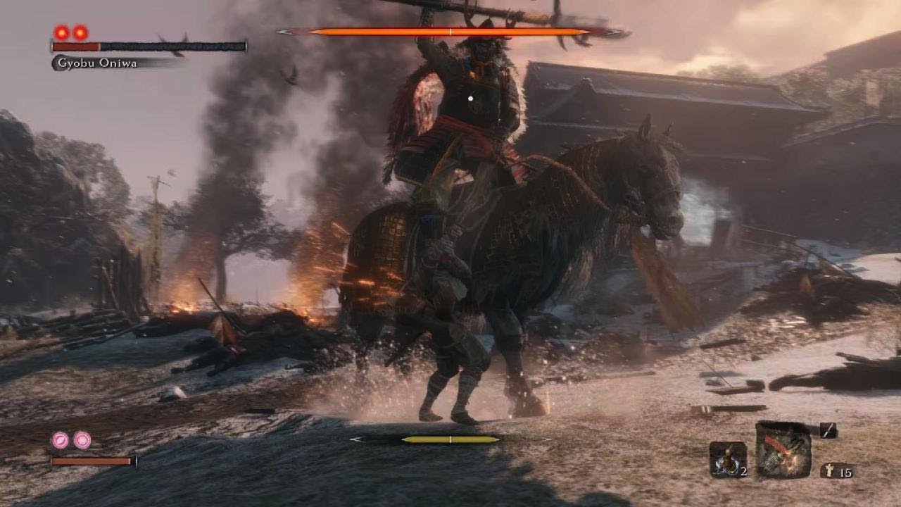 Sekiro: Shadows Die Twice Boss Gyobu - YouTube