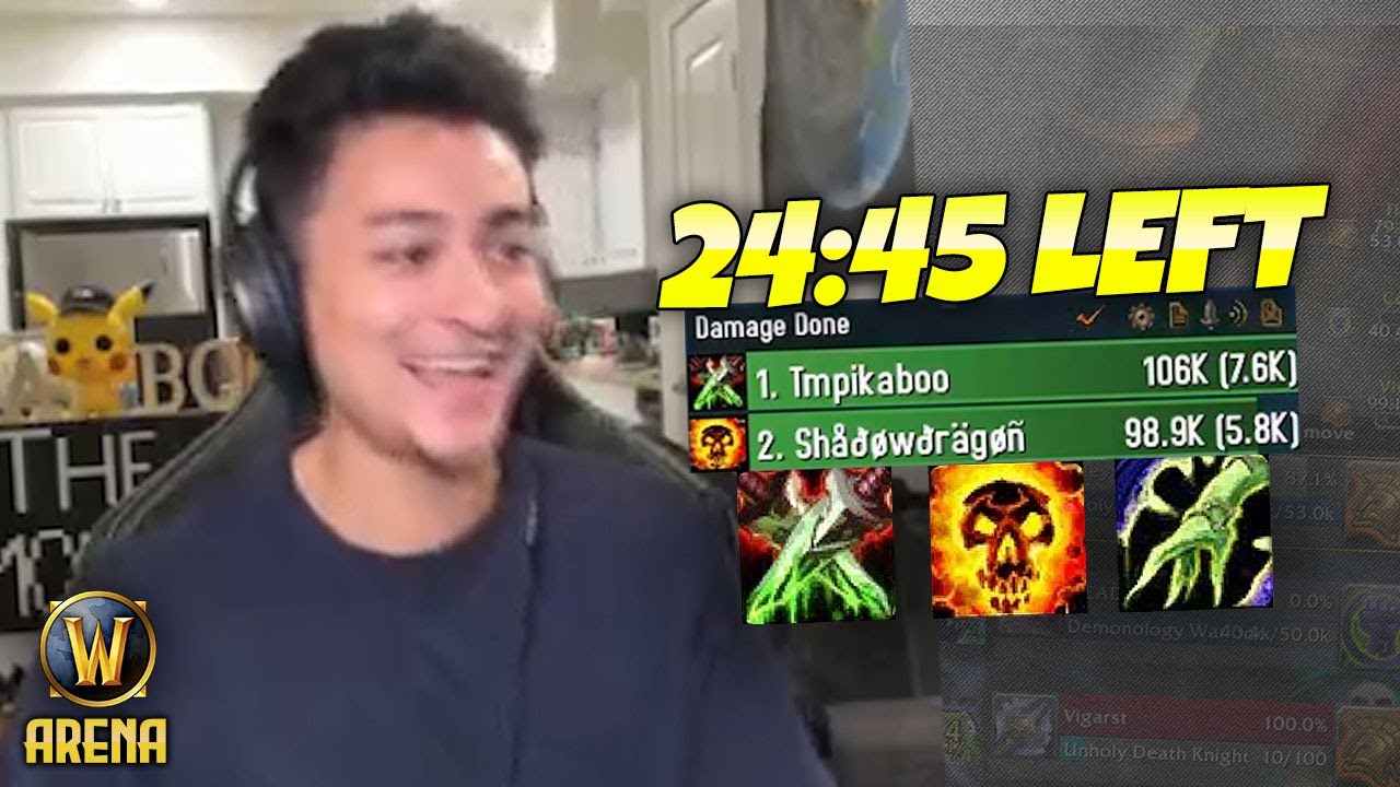 How to 1 Shot a Rank 1 Team in Under 15 Seconds | Pikaboo Wow Arena ...