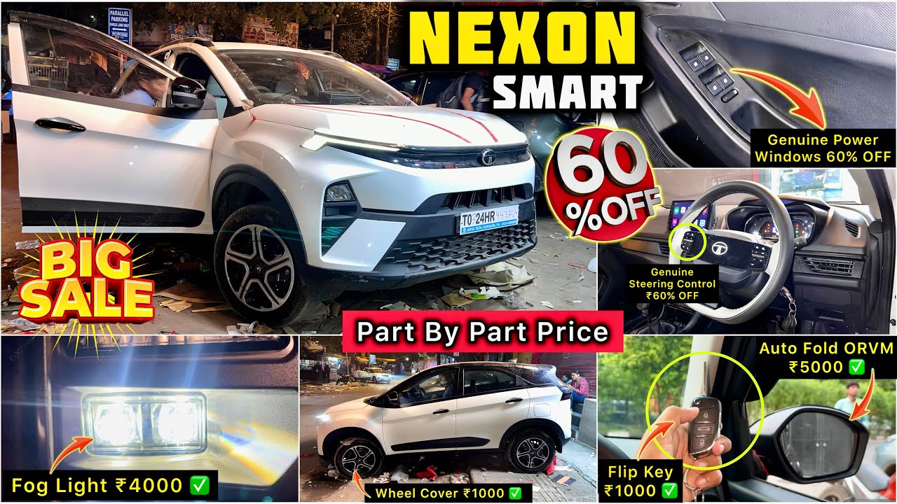 Tata Nexon Modification With 60 % Discount Tata Nexon Base to Top ...