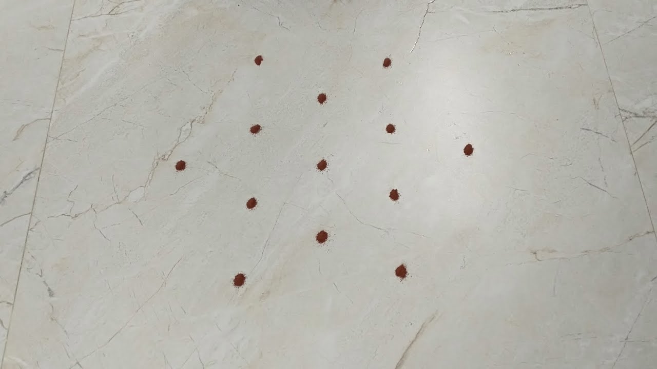 Simple rangoli | choti rangoli | 3*2,1 dots | daily kolam - YouTube