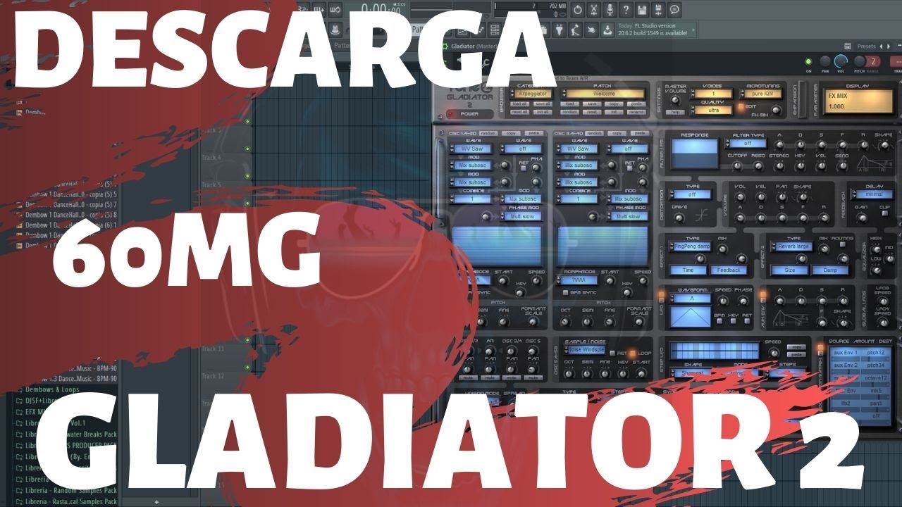 GLADIADOR - VST OLD SCHOOL (SONIDO PIRATA) - YouTube