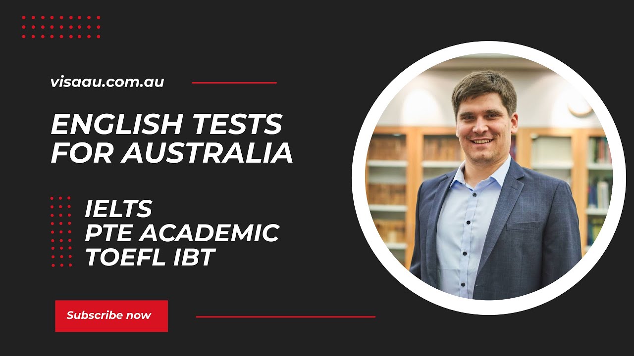English tests PTE, IELTS, TOEFL iBT for Australia - YouTube