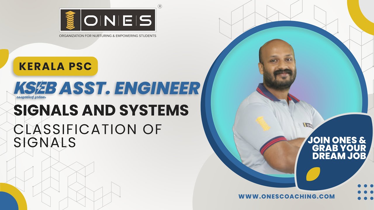 Kerala PSC | KSEB AE | Signals and Systems | Basics of Signals | Classification of Signals - YouTube