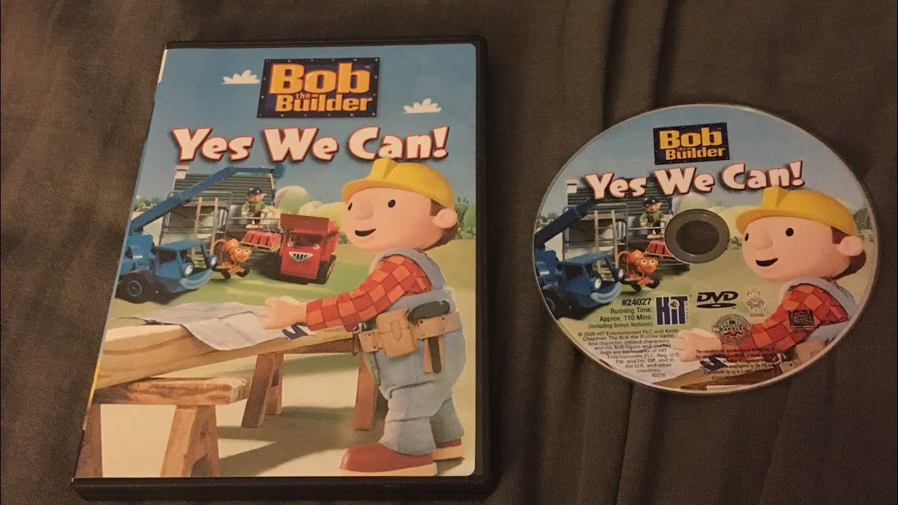Opening to Bob the Builder: Yes We Can 2005/2009 DVD (Lionsgate reprint ...