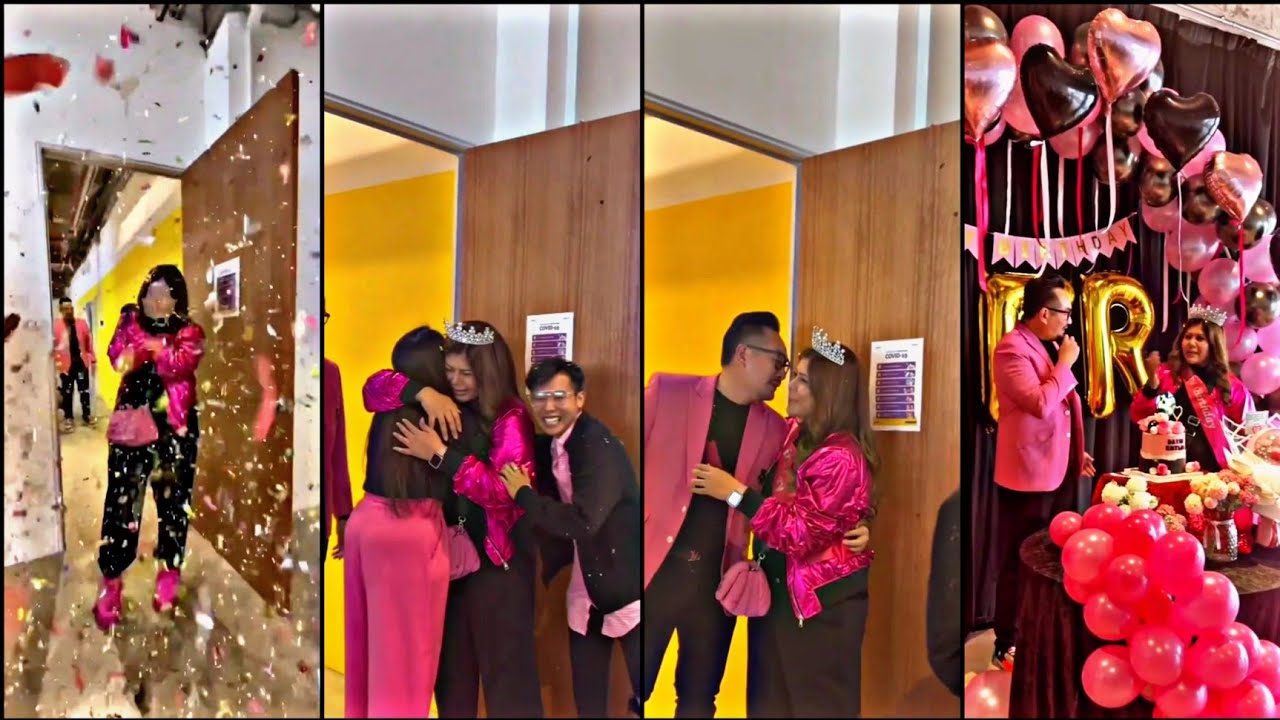 Emylia Rosnaida || Kejutan Sambutan Ulangtahun Ke 46 @ Suke TV 🎂 💐🎊🎉 ...