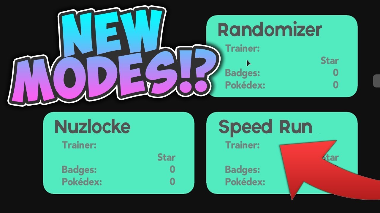 NEW GAME MODES IN PBB!? - Pokemon Brick Bronze - YouTube