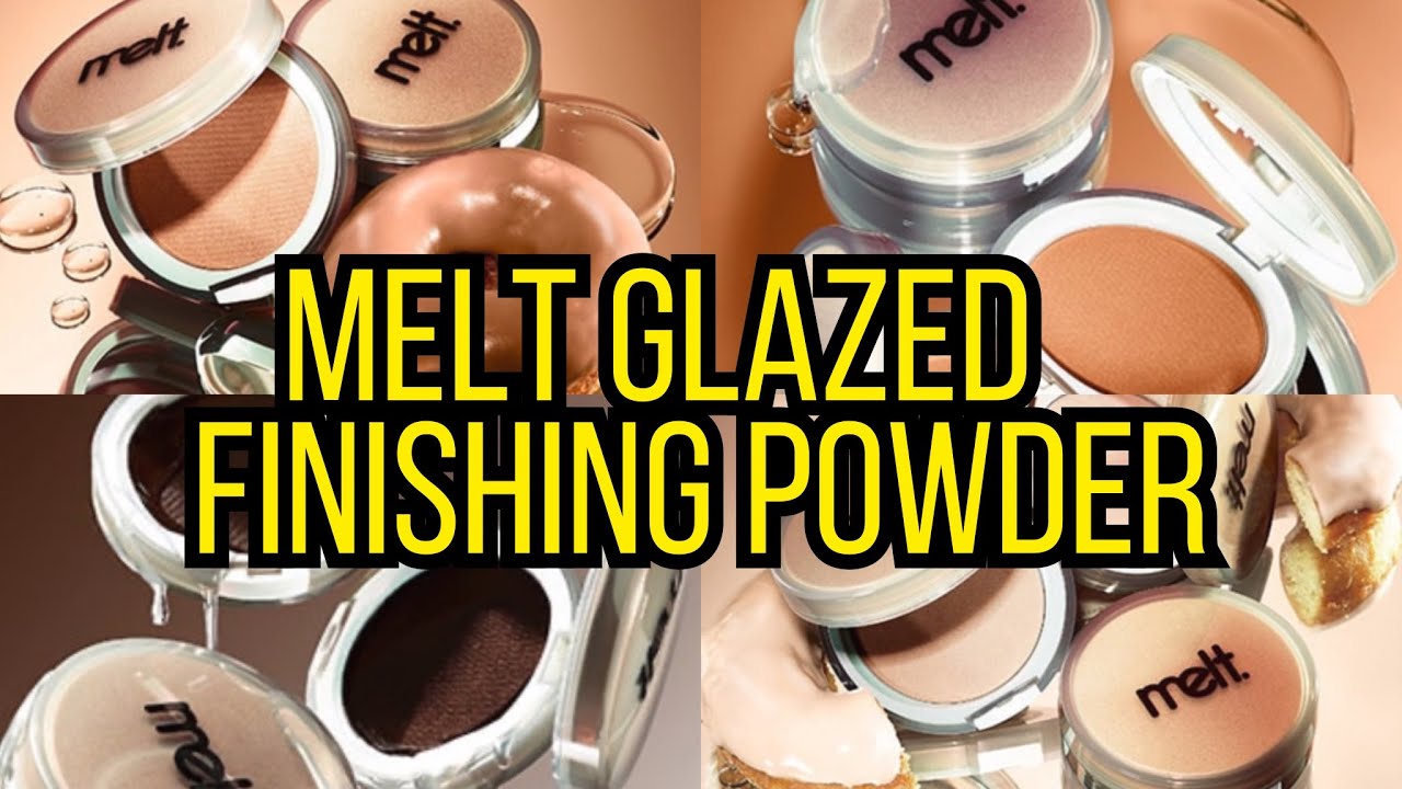 Melt Cosmetics Glazed Skin Finishing Powder - YouTube