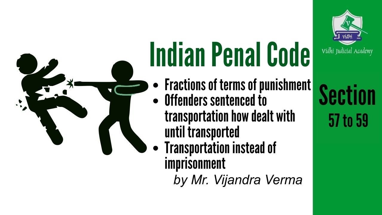 IPC I Sec. 57 to 59 I By Vijandra Verma Sir - YouTube