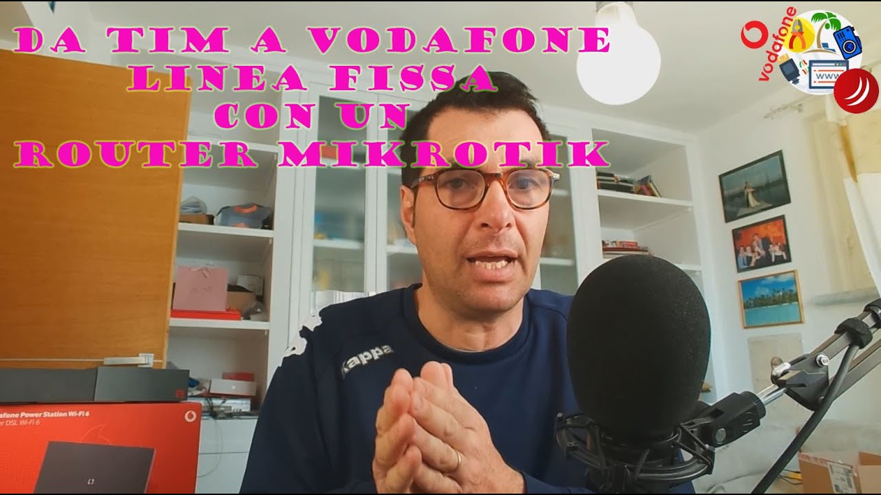 Da TIM a VODAFONE LINEA FISSA con Mikrotik - YouTube