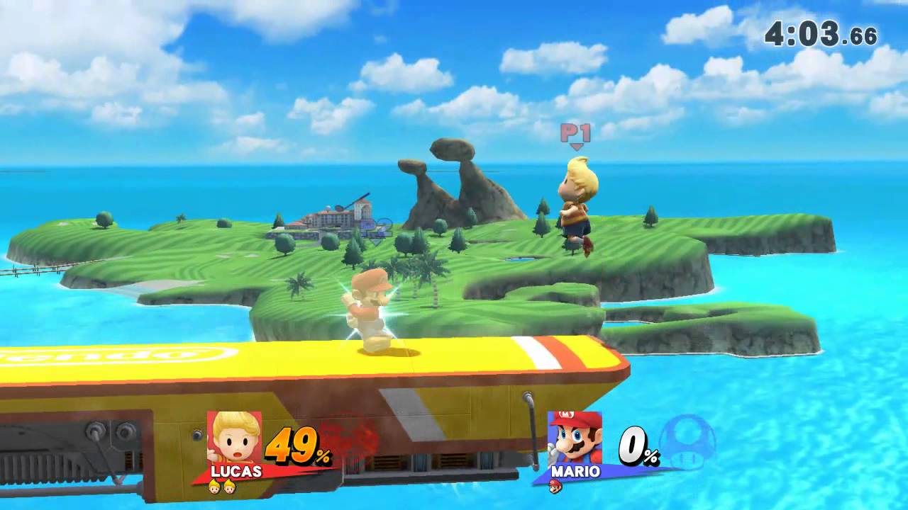 Lucas vs. Mario - Super Smash Bros. for Wii U - YouTube