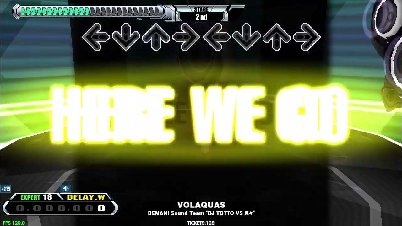 【LV18】DDR / VOLAQUAS - EXPERT DOUBLE with handclap - YouTube