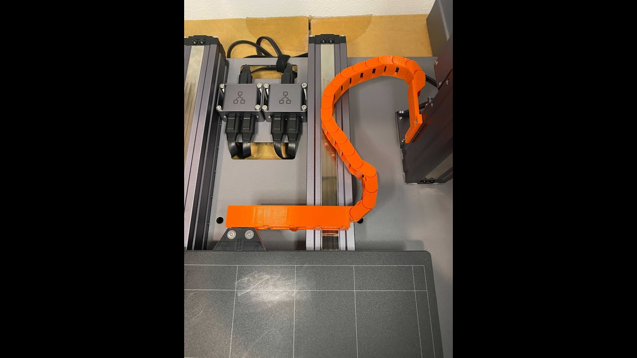 Snapmaker 2.0 Heated Bed Cable Guide - YouTube