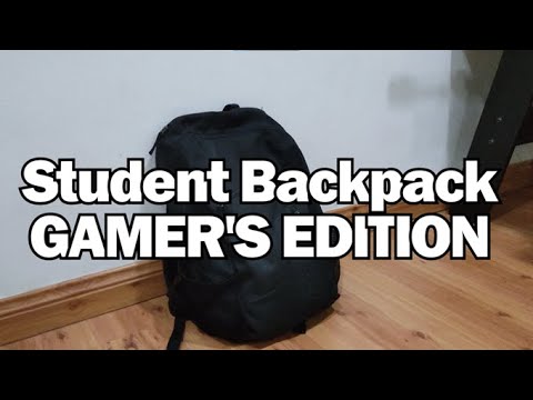 What's In My Student's Gaming Backpack (My Everyday Carry)? A student ...