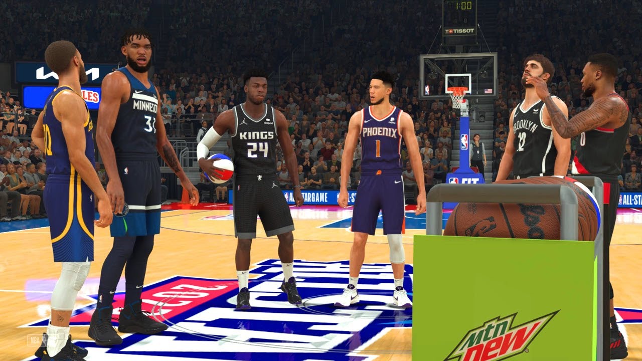 I Put the Last 6 3 Point Contest Winners in the 3 Point Contest on NBA ...
