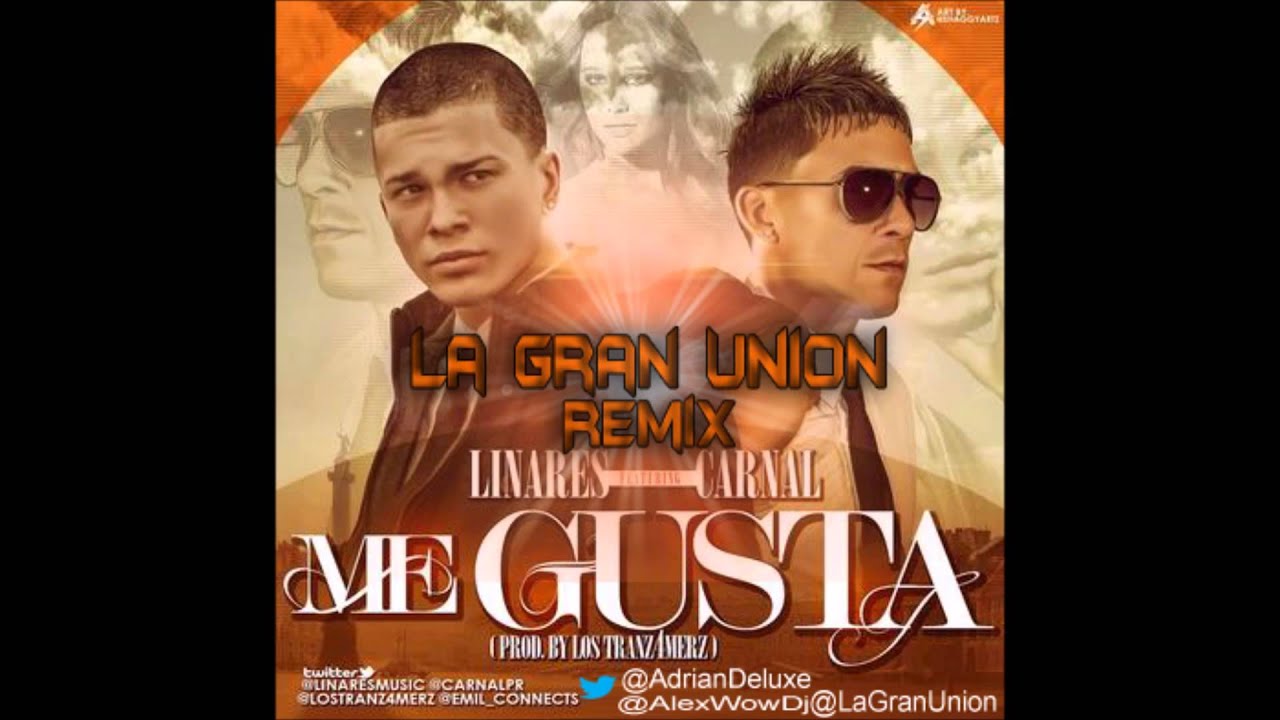 Carnal Ft. Linares - Me Gusta (La Gran Unión Merengue Remix) - YouTube