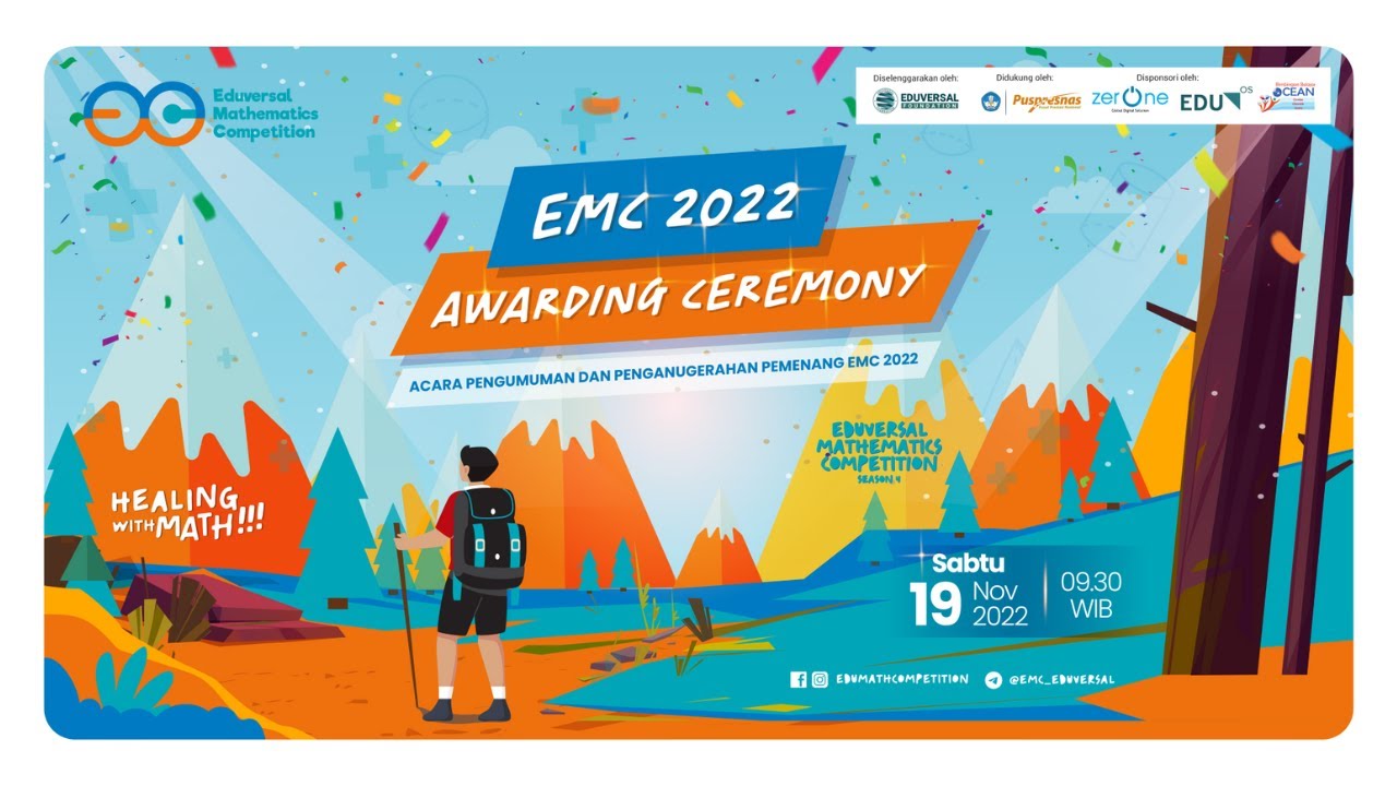 Closing & Awards Ceremony EMC 2022 | Lomba Matematika No.1 Se-Indonesia ...