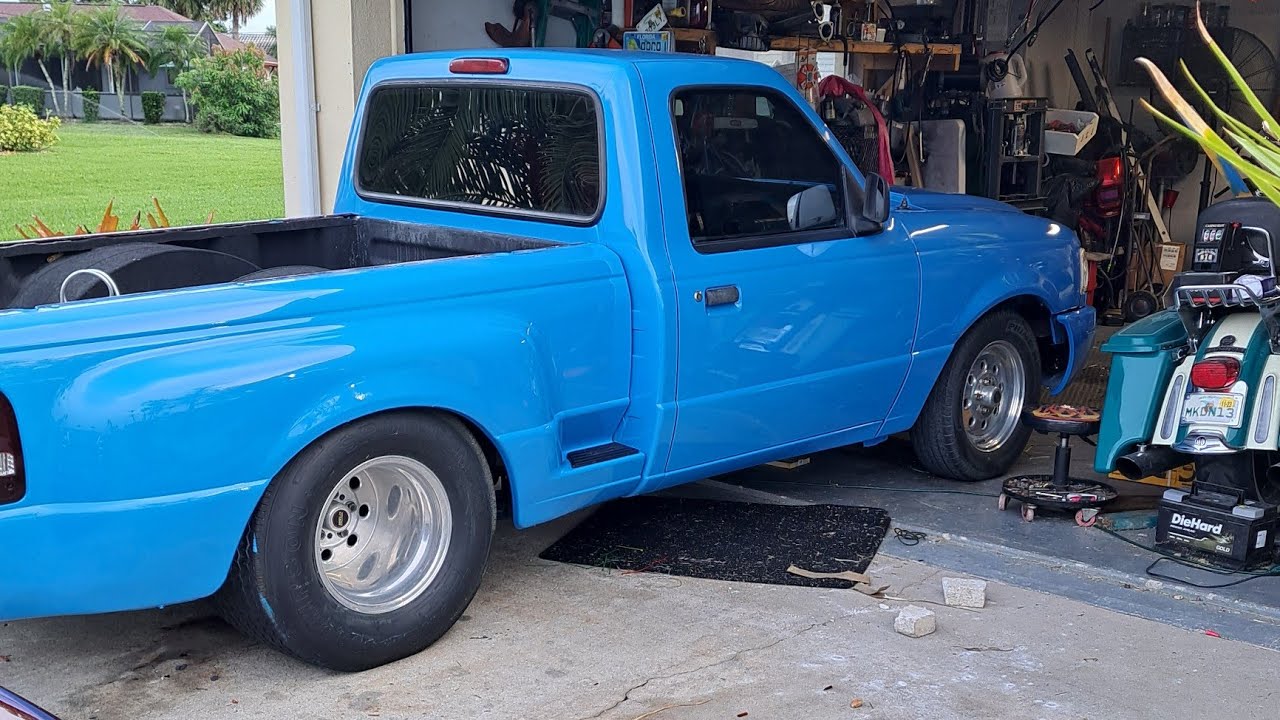 Grabber Blue V8 Ford Ranger! #2 - YouTube